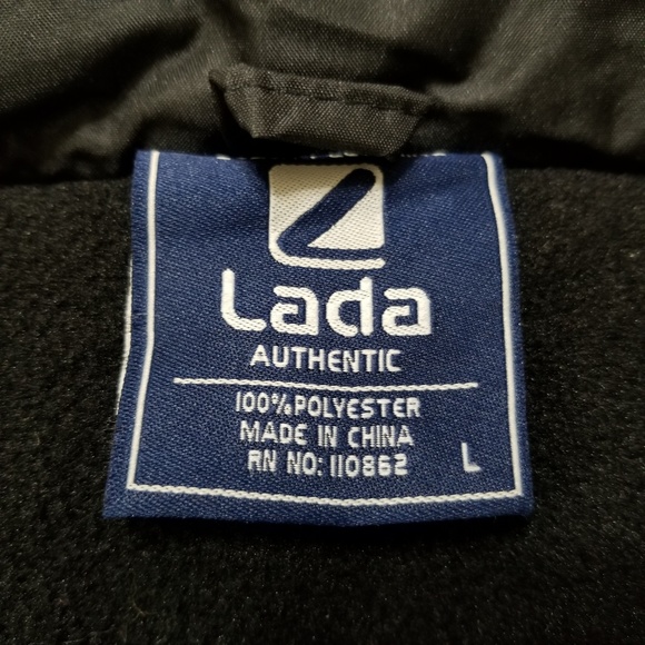 Lada | Jackets & Coats | Lada Authentic Full Zip Coat Jacket Sz L Black ...